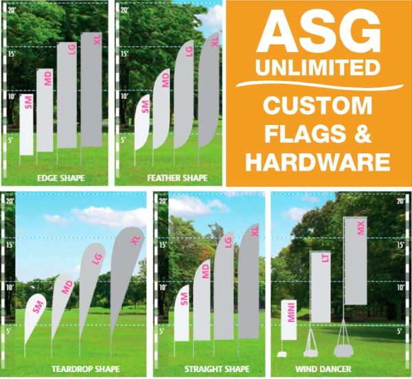 ASG Unlimited Custom Flags & Hardware! - ASG Unlimited